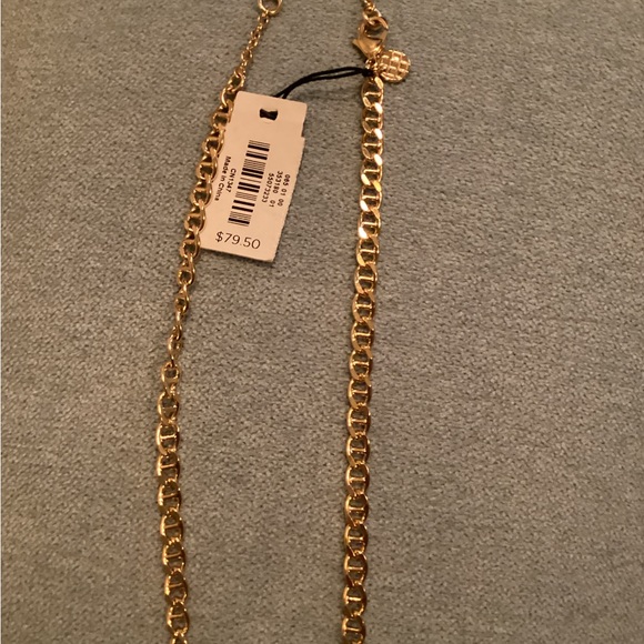 Talbots | Jewelry | Talbots Necklace Blue White Gold Nautical 322 Nwt ...